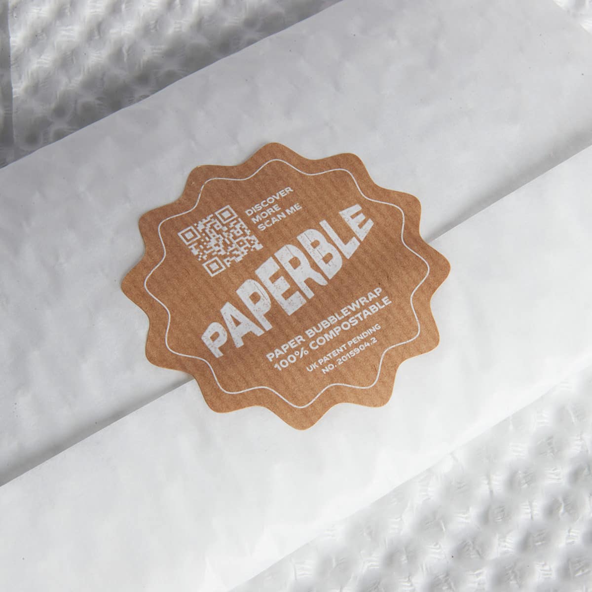 75x75mm Paperble™ Self Adhesive Label | Maxpack