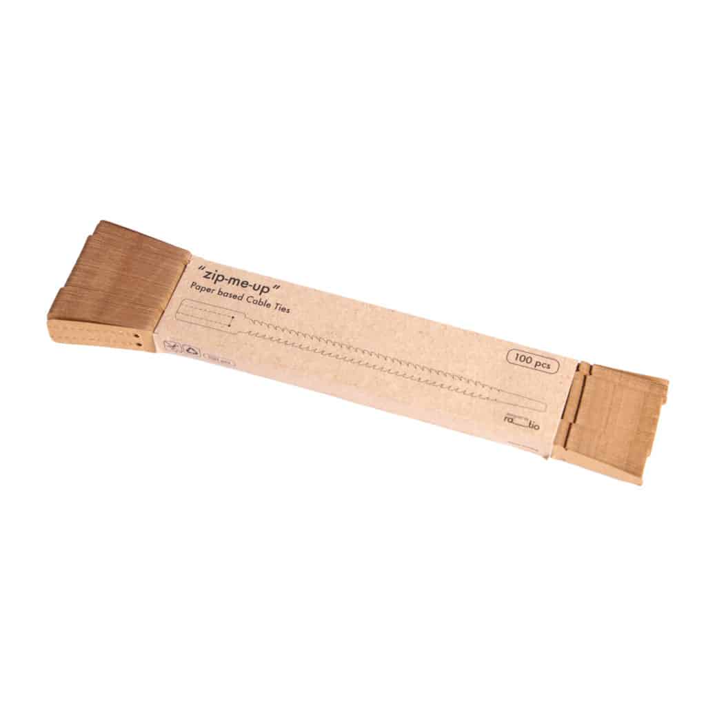225mm Kraft Paper Ties | Maxpack